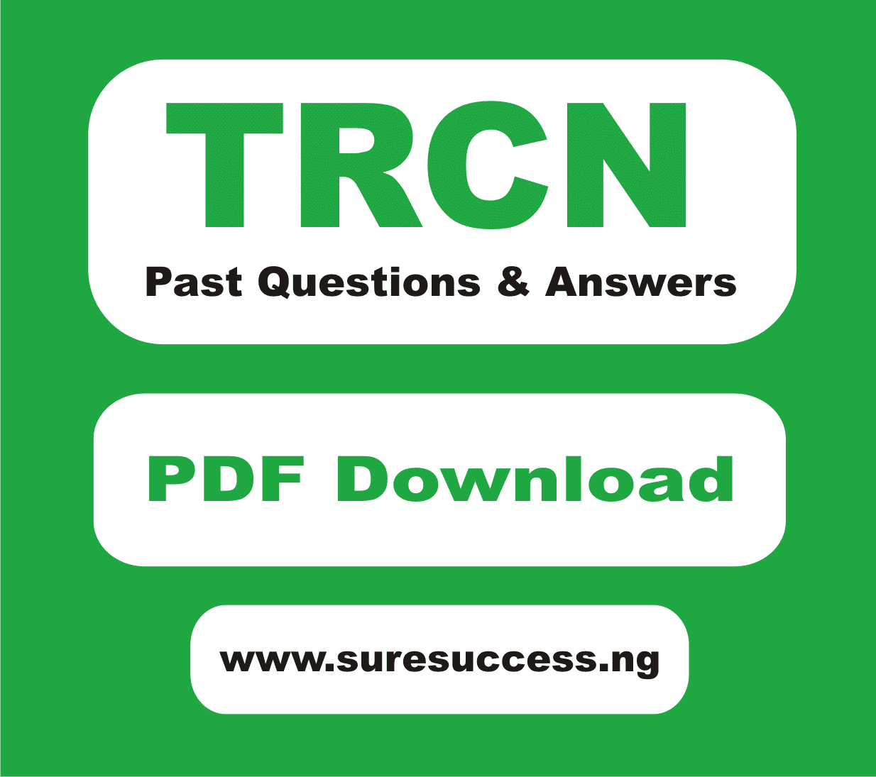 TRCN Past Questions and Answers | SureSuccess.Ng